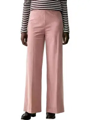 Marc O'polo Corduroy Belt-loop Trousers - Pink