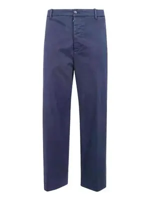NINE:INTHE:MORNING Wide-leg Trousers - Blue