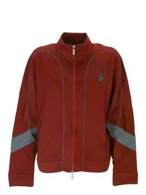 OFF-WHITE Off-White Piped Logo-Print Track Jacket