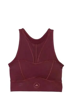ADIDAS BY STELLA MCCARTNEY Adidas By Stella McCartney Logo-Print Cut-Out Crop Top