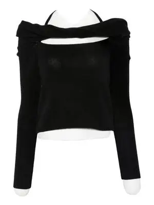 SIMKHAI SIMKHAI Cambria Off-Shoulder Sweater