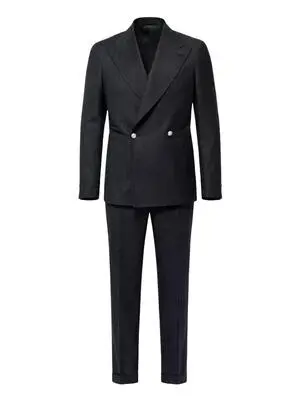 FRANZESE COLLECTION Dior Double-breasted Suit - Black