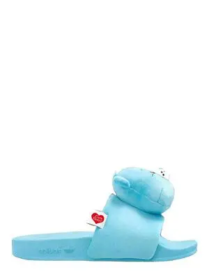 Adidas Adidas X Care Bears Plush Slip-On Sandals Blue