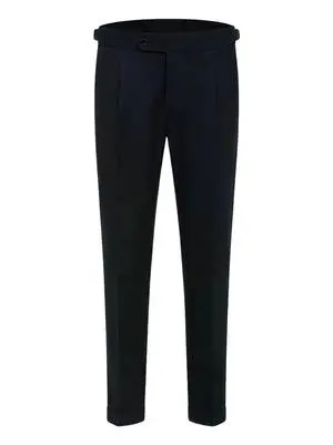 FRANZESE COLLECTION Stefano De Martino Tailored Trousers - Blue