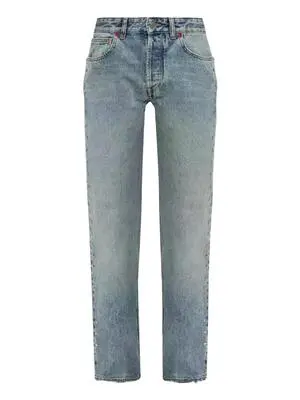 Isabel Marant Étoile Dayali Star-stud Jeans - Blue