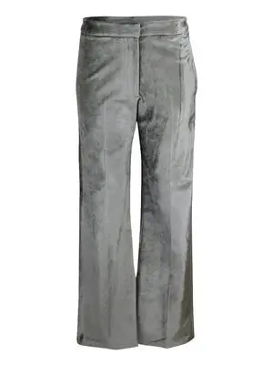 SUSAN BENDER Susan Bender Velvet Wide-Leg Trousers