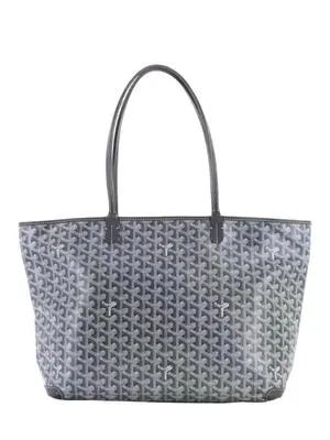 Goyard Goyard Artois Tote Coated Canvas MM Shoulder Bag Grey