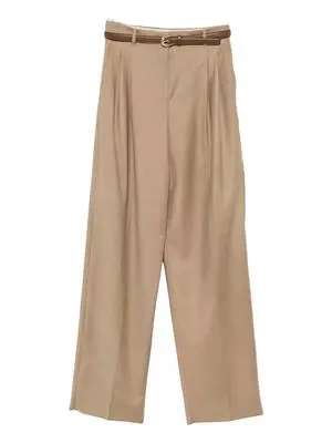 MAX MARA Max Mara Pleated Wide-Leg Trousers