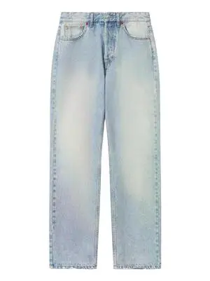 Isabel Marant Étoile Daya Distressed Jeans - Blue