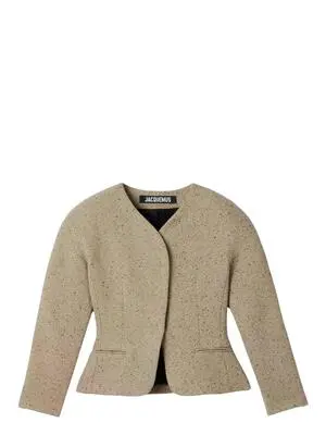 JACQUEMUS Jacquemus The Mini Ovalo Jacket