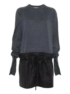 LITKOVSKA Raglan Sleeve Knitted Sweater