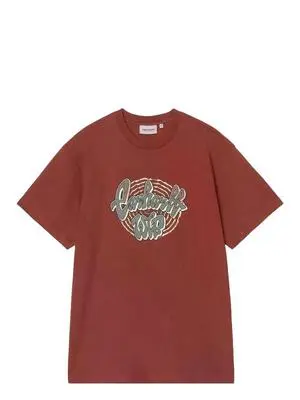 Carhartt Work In Progress Chedda Graphic-print T-shirt - Red