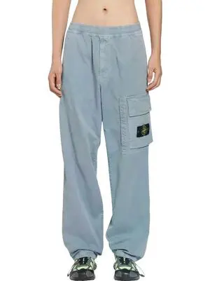 Stone Island 3100036 Stretch Organic Cotton Joggers - Blue