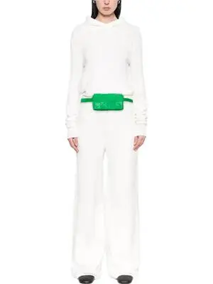 Bottega Veneta Bottega Veneta Mini Paper Calfskin Intrecciato Cassette Belt Bag Green