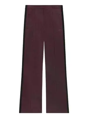 COURREGES Logo-embroidered Side-stripe Track Pants - Red