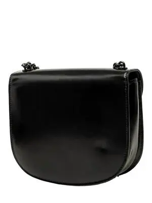 Celine Triomphe Besace Clea Chain Crossbody Bag - Black