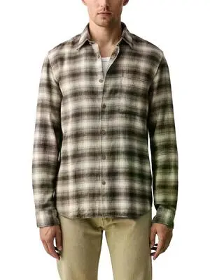 Marc O'polo Check-pattern Button-down Shirt - Brown