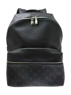 LOUIS VUITTON Louis Vuitton Taiga Lama Backpack Black