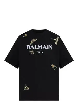 Balmain Logo-print T-shirt - Black