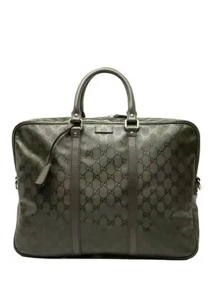 GUCCI Gucci GG Imprime Business Bag