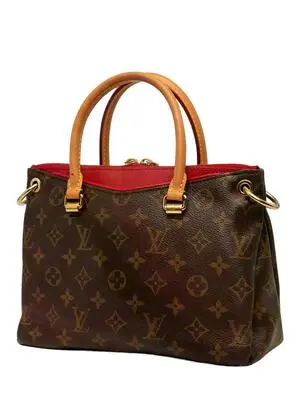 LOUIS VUITTON 2017 Monogram Pallas Bb Satchel - Brown
