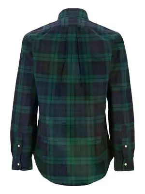 Polo Ralph Lauren Tartan-check Long-sleeve Shirt - Green