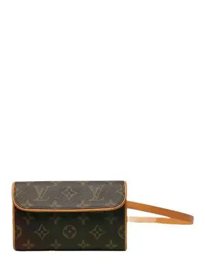 LOUIS VUITTON Louis Vuitton 2002 Monogram Florentine Belt Bag