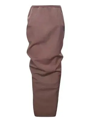 RICK OWENS Rick Owens Draped Wrap Maxi Skirt