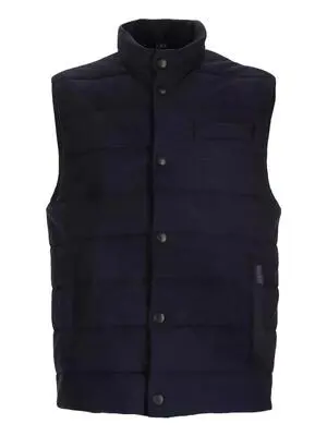 FAY Fay Quilted High-Neck Gilet