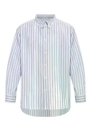 Loewe Striped Shirt - Blue