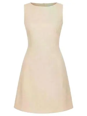 Faithfull The Brand Lui Sleeveless Mini Dress - Neutrals