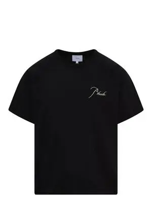 Rhude Classique Raglan Logo-detail T-shirt - Black