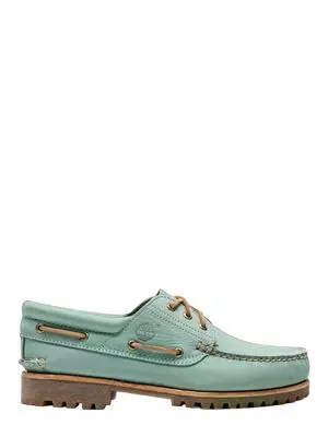 Timberland Leather Boat Shoes - Blue