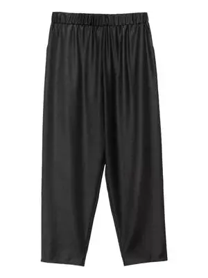Dusan Elasticated Waist Trousers - Grey