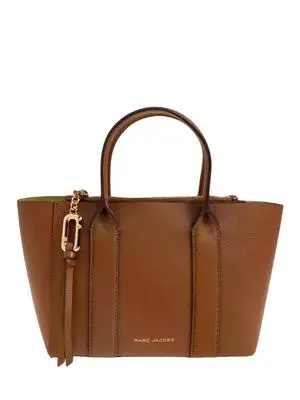 Marc Jacobs Marc Jacobs Leather Tote Bag Brown
