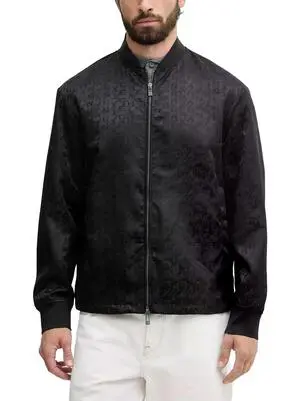 ARMANI EXCHANGE Armani Exchange Logo Jacquard Bomber Jacket