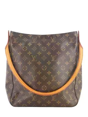 LOUIS VUITTON Monogram Canvas Gm Shoulder Bag - Brown