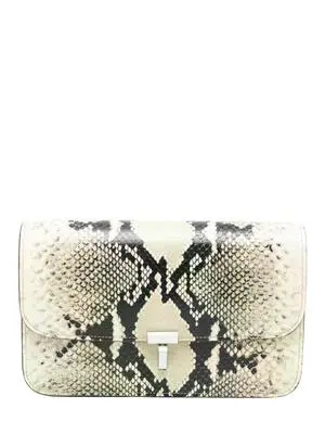 TOTEME T-lock Clutch Bag - Neutrals