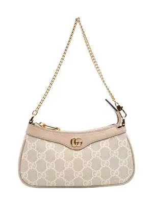 Gucci GUCCI Ophidia Mini Shoulder Bag Neutrals