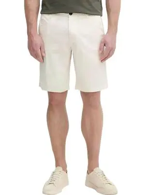 Armani Exchange Logo Plaque Chino Shorts - Neutrals