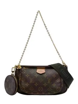 LOUIS VUITTON Monogram Multi Pochette Accessoires Satchel - Brown