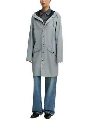 RAINS Rains Hooded Press-Stud Raincoat