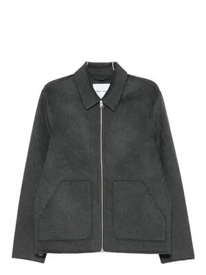 SAMSOE SAMSOE Zip-up Jacket - Grey