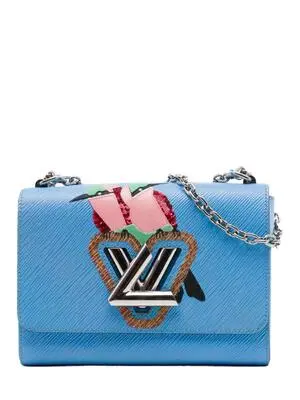 LOUIS VUITTON Epi Twist Mm Crossbody Bag - Blue