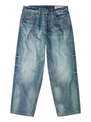 EVISU Daicock Printed Jeans - Blue
