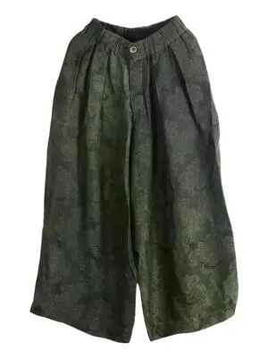 UMA WANG Poetic Jacquard Trousers - Green