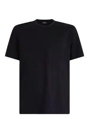 Zegna Crew-neck T-shirt - Blue