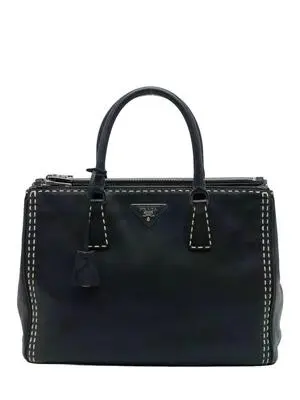 PRADA Prada Medium Galleria Double Zip Satchel