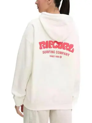 Rip Curl Heritage Logo Drawstring Hoodie - Neutrals
