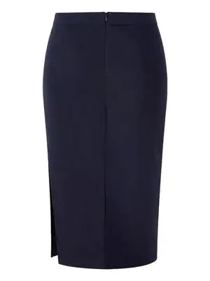 MARINA RINALDI Marina Rinaldi High-Waisted Pencil Midi Skirt